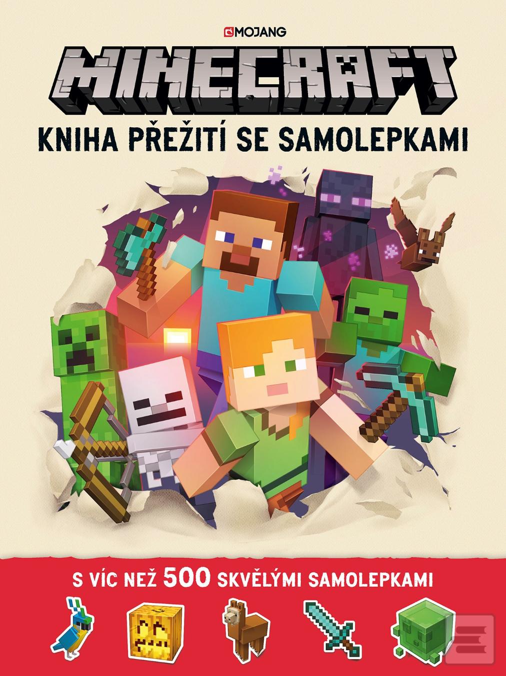 Kniha Minecraft - Kniha přežití se samolepkami | kníhkupectvo Literama.sk