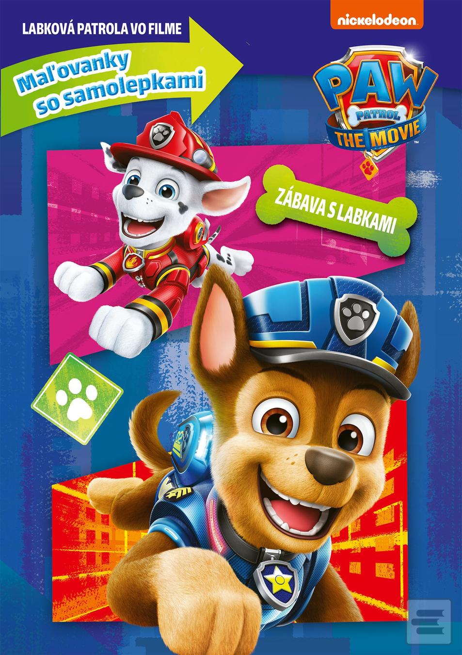 Labková patrola - Maľovanky k filmu so samolepkami - Kniha | kníhkupectvo Literama.sk