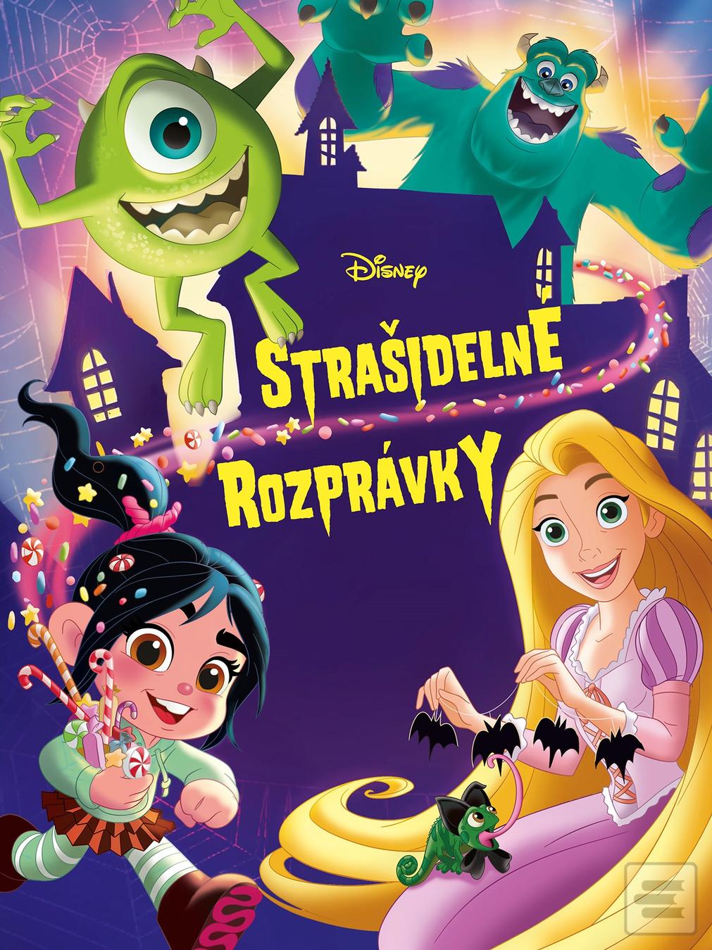 Kniha Disney - Strašidelné rozprávky | kníhkupectvo Literama.sk
