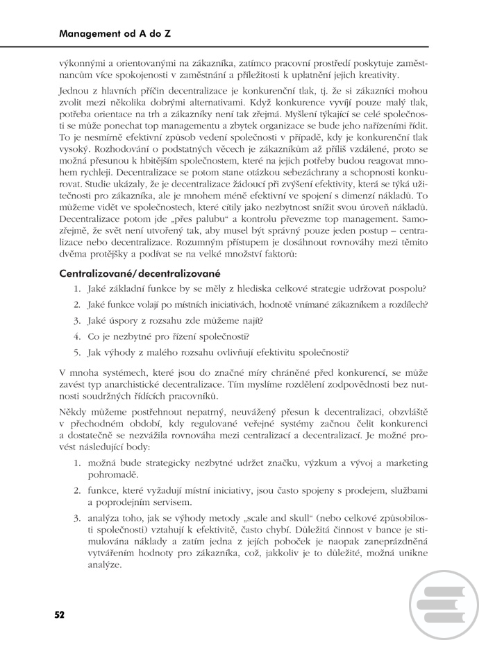 Kniha Management od A do Z - Bengt Karlöf, Fredrik H. Lövingsson ...